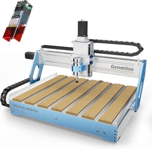 genmitsu cnc router machine proverxl 6050 plus w 10w compressed spot ...